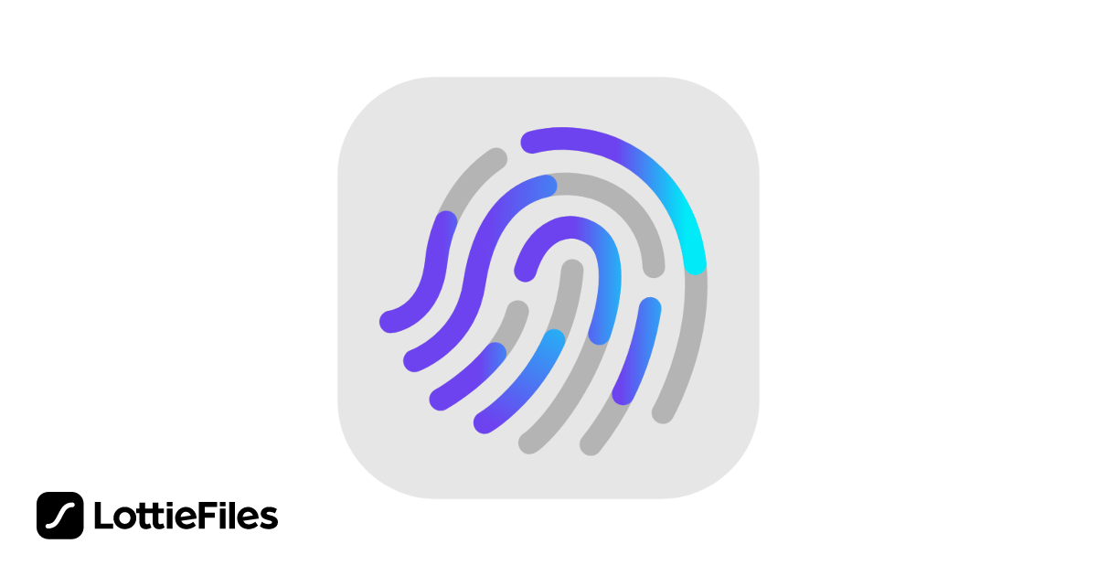 Free Biometric animation icons Animation by Jayesh | LottieFiles