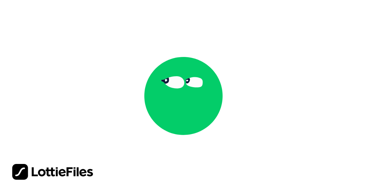 Free Pepe eye Animation by Dmitry Karpushin | LottieFiles