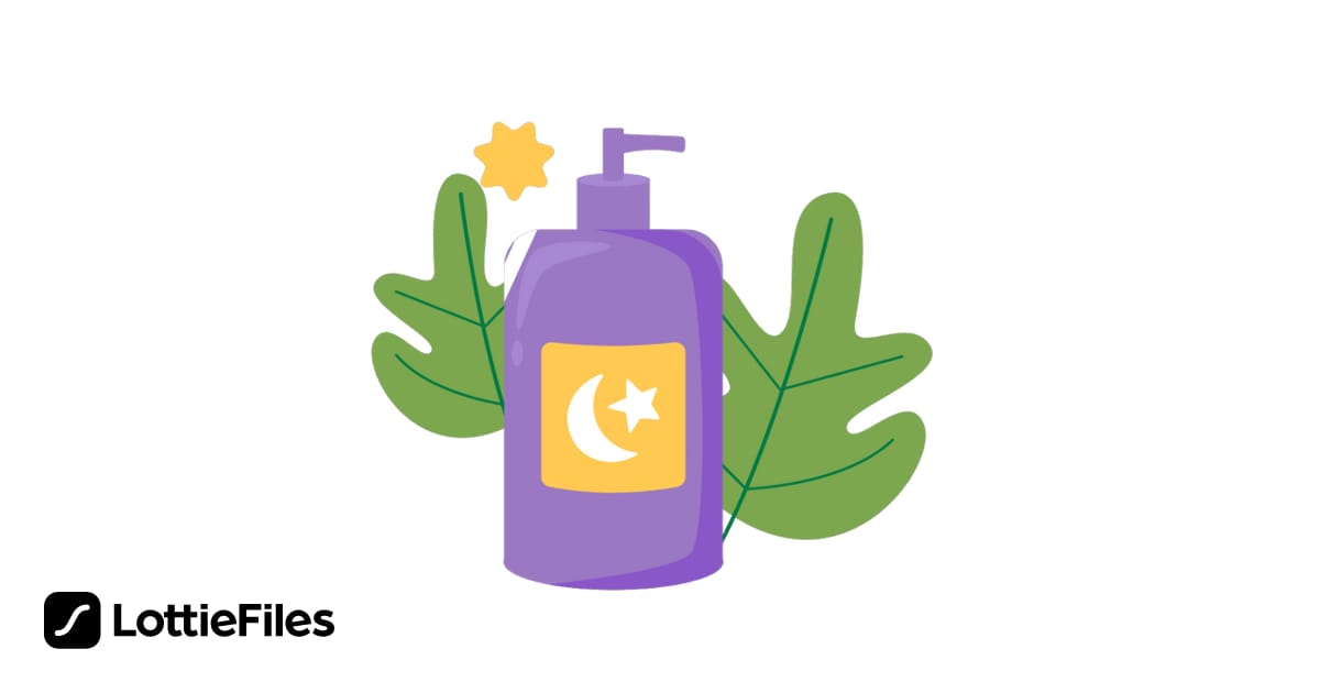 Free Hand sanitizer bottle washing gel Animation by Abdul Latif ...