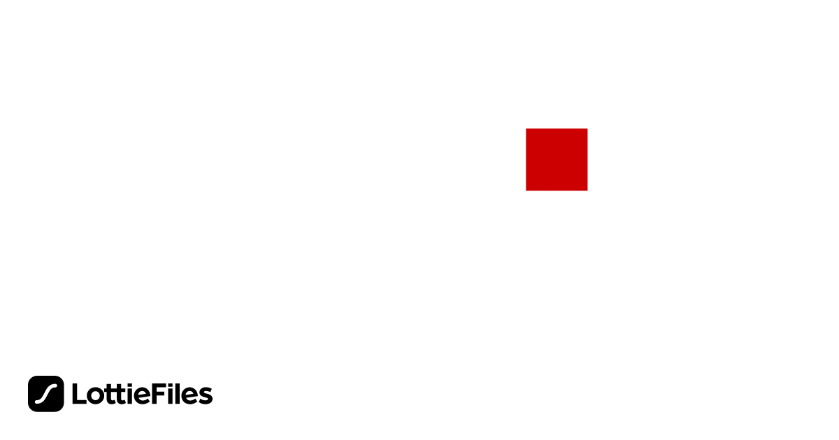 Free Moving Red Box Animation by K Ramakrishna Rao | LottieFiles