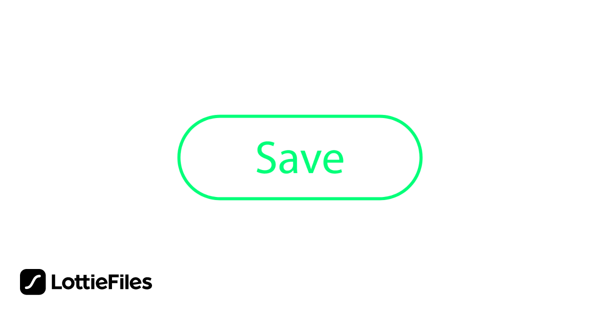 Free Save Button Green Rounded CTA Call To Action Animation by David ...