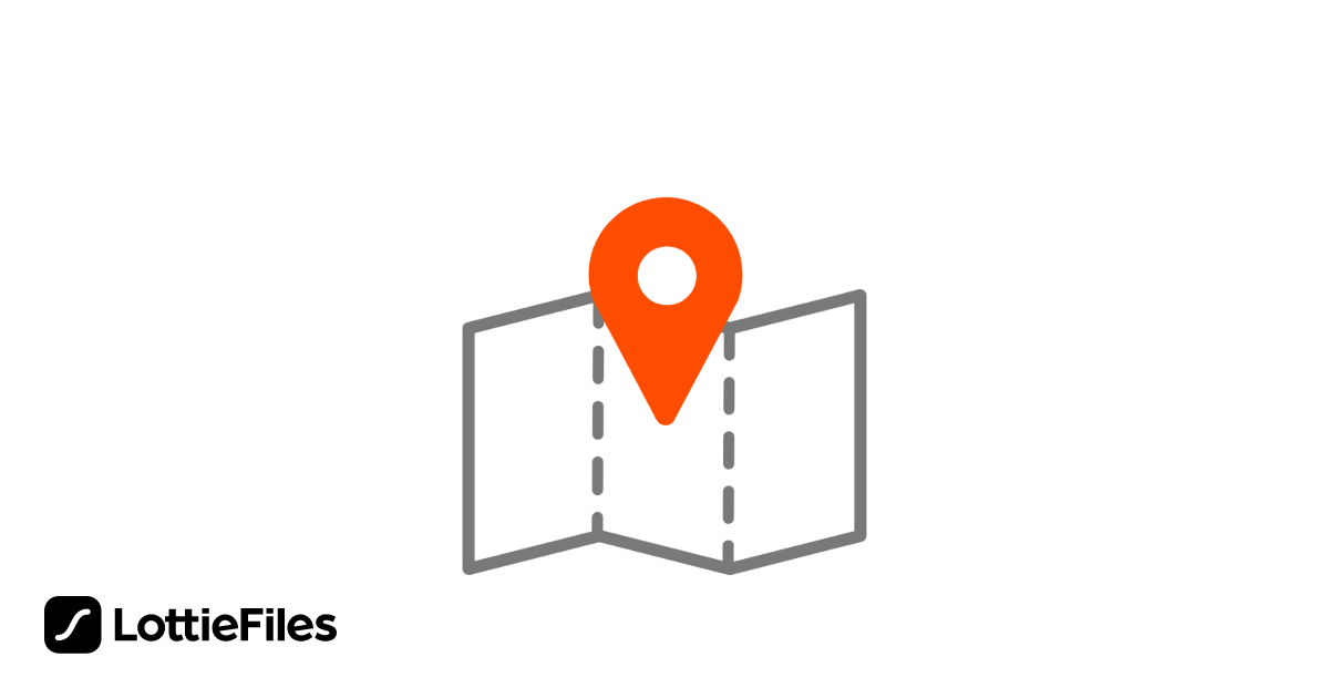 Free Map Icon Animation by Thibault Kim | LottieFiles