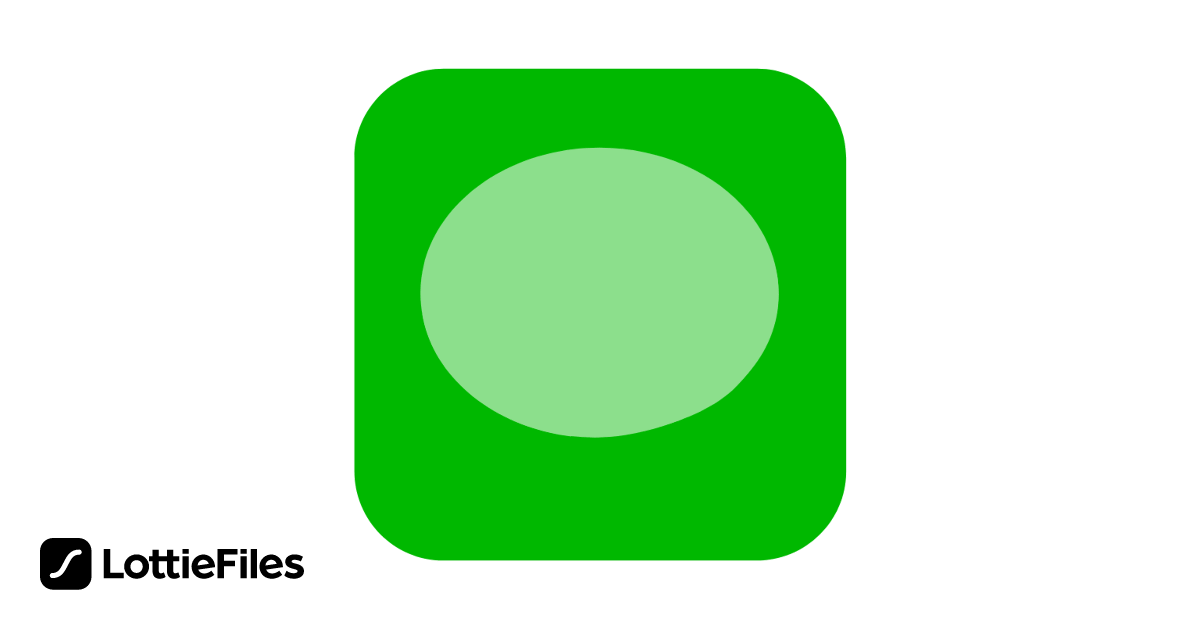 Free Animated LINE App Icon Animation by James McCleary | LottieFiles