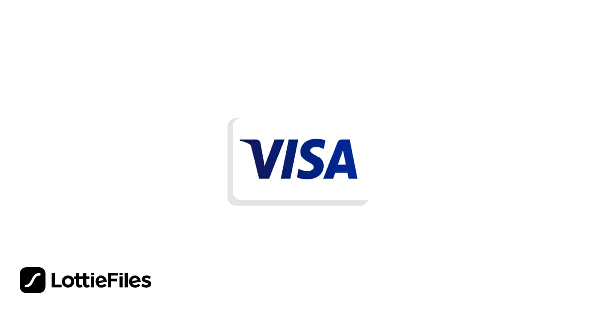 Free Visa Credit Card Animation by Emily Sanchez | LottieFiles