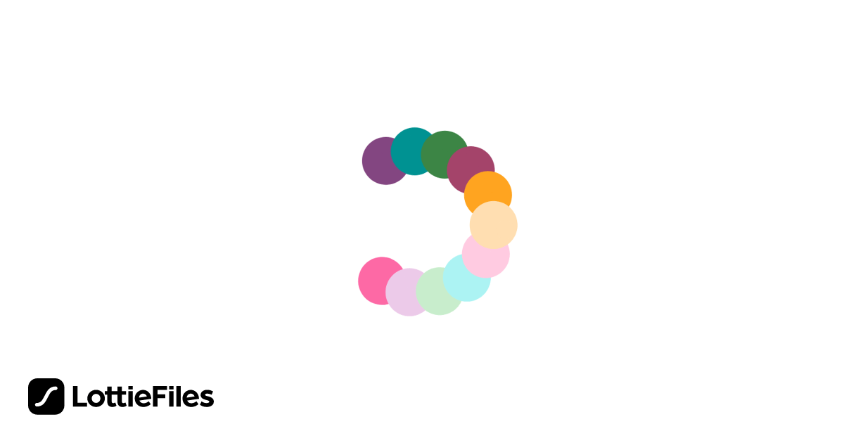 Free Circles Animation by Ksenia Ananeva Ананьева | LottieFiles