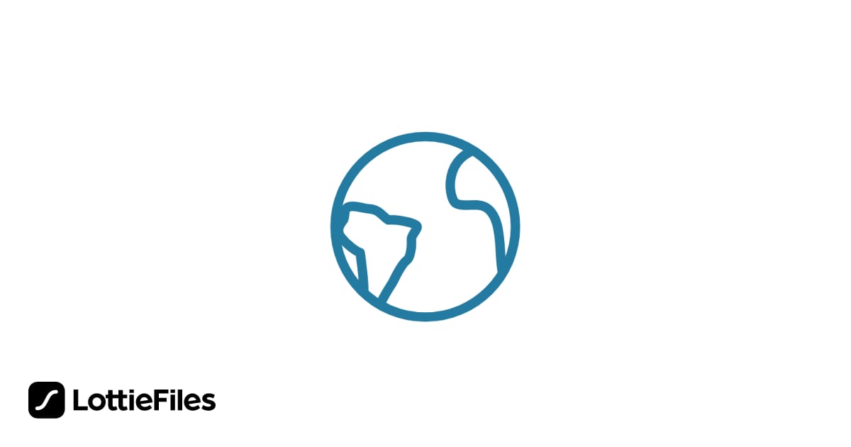 Free Globe Animation by Gabriel Duarte | LottieFiles