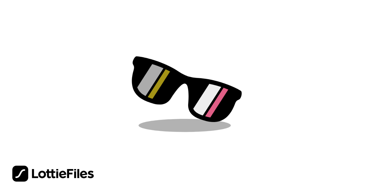 Free Glasses Dance Animation by Aravind Chowdary | LottieFiles