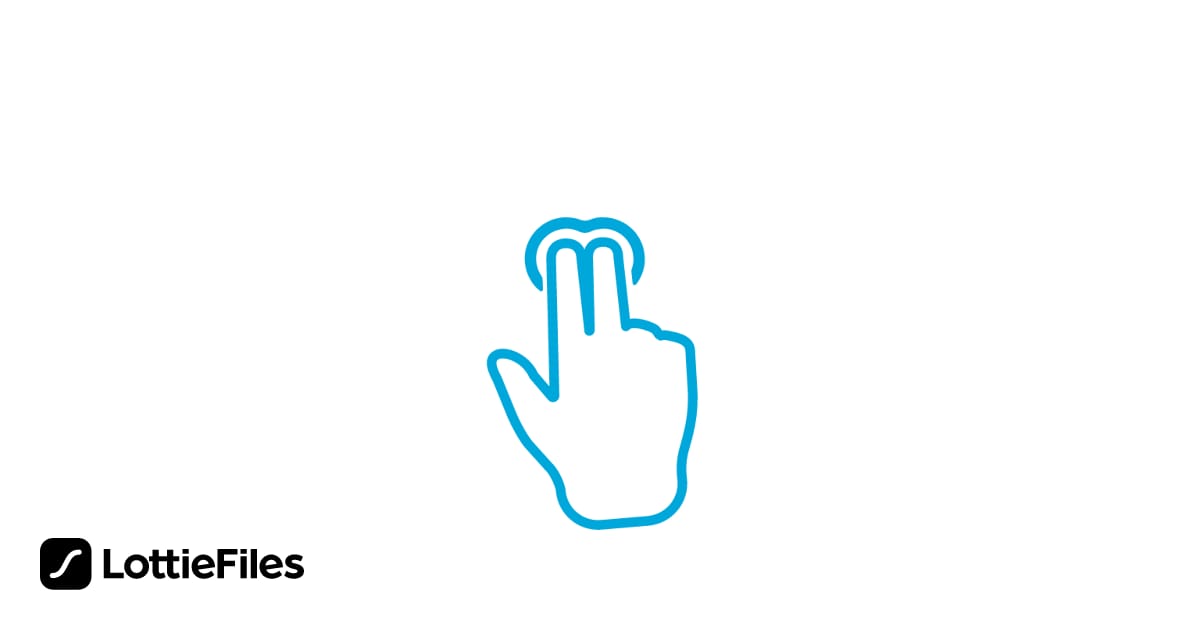 Free Two Finger Double Tap Mobile Gesture Animation by David Tanner ...
