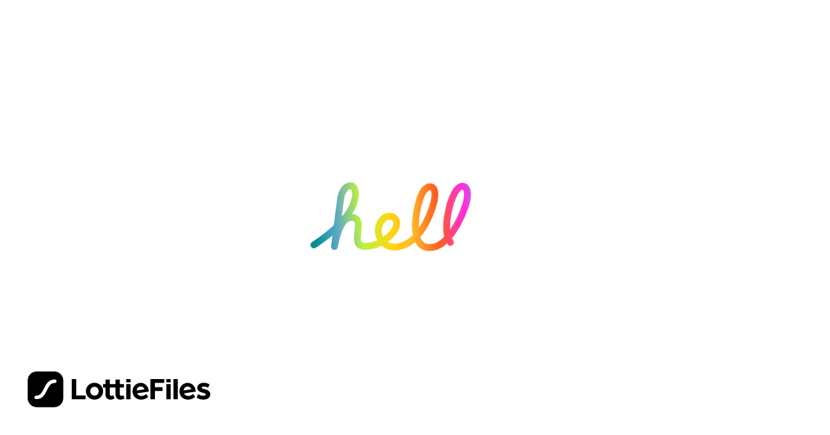 Free Hello Animation by Simple Guides | LottieFiles