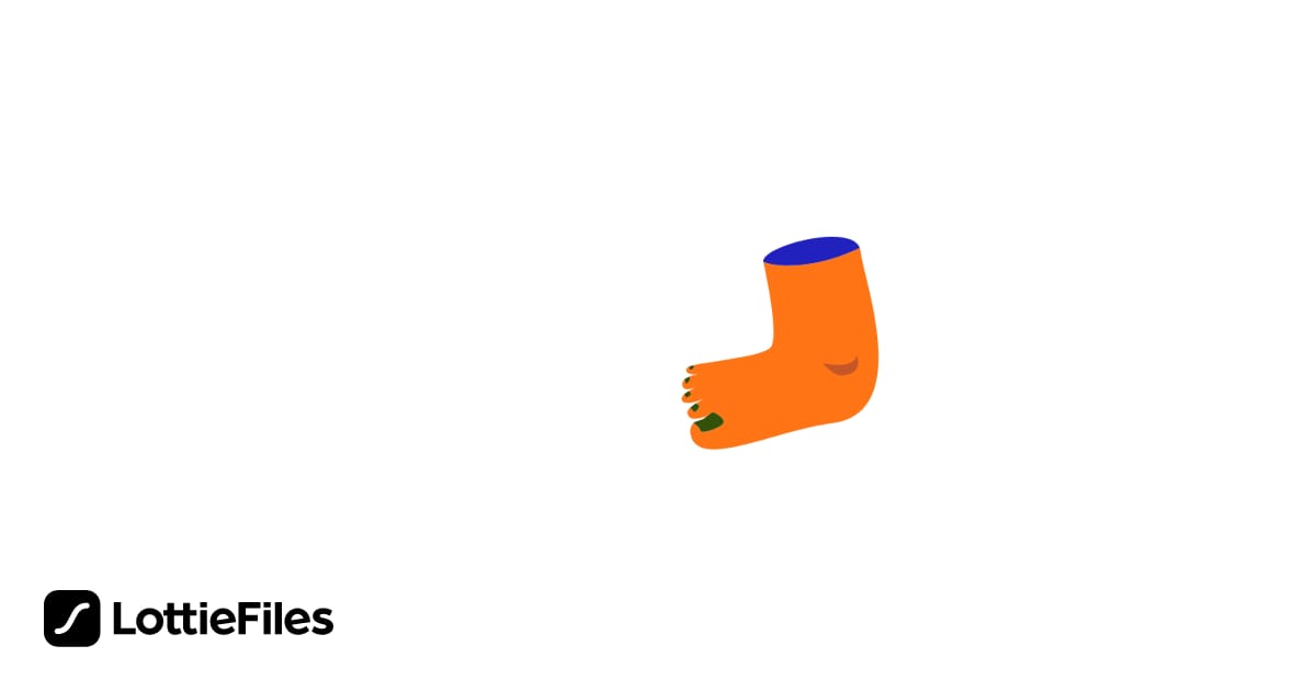 Free Foot Animation by Elise Harper | LottieFiles