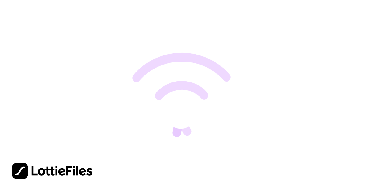 Free Wifi Animation by Avinash Dave | LottieFiles