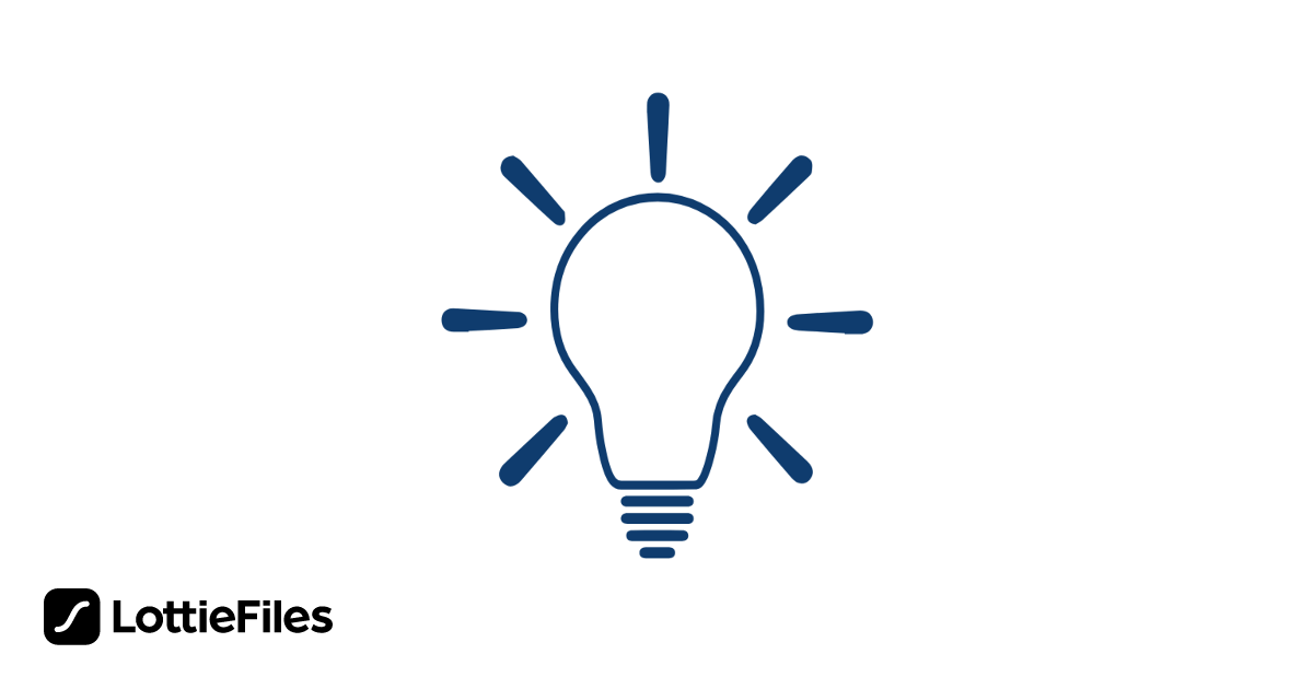 Free Ideation Animation by Lottie Files | LottieFiles