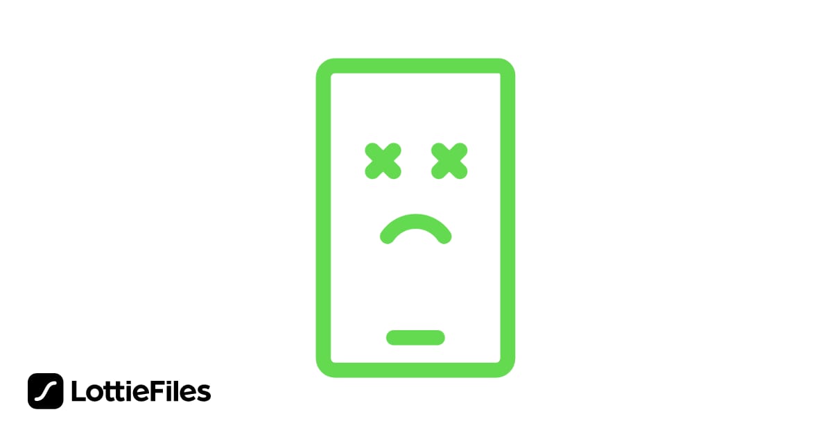 Free Sad phone Animation by Natalis Nihilus | LottieFiles