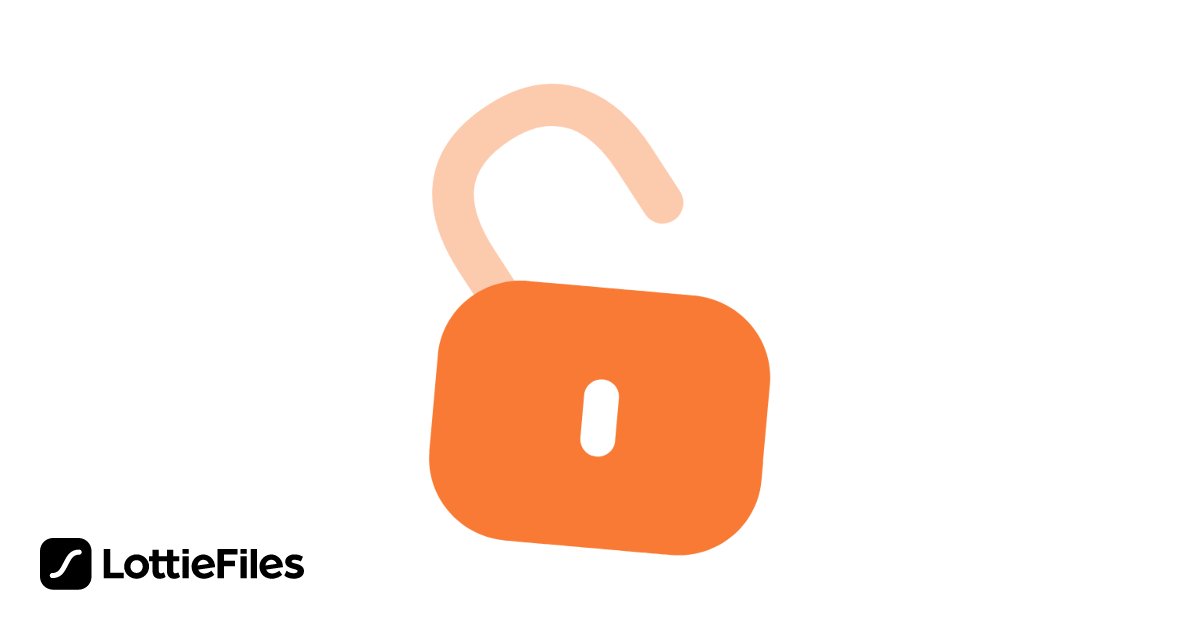 Free Lock Animation Animation by Ashleyy 🍙 | LottieFiles