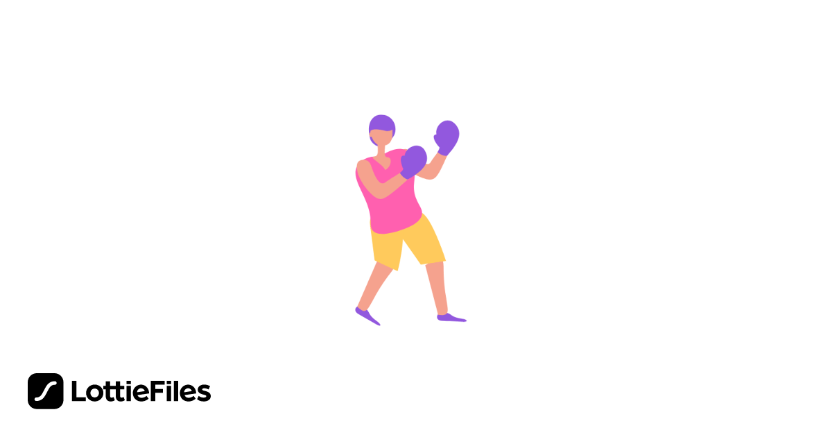 Free Boxing Animation by Aleksandr | LottieFiles