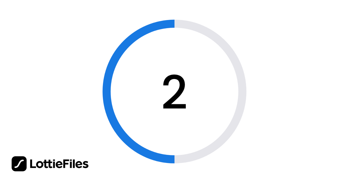 Free Countdown from 3 Animation by Dilara Yılmaz | LottieFiles