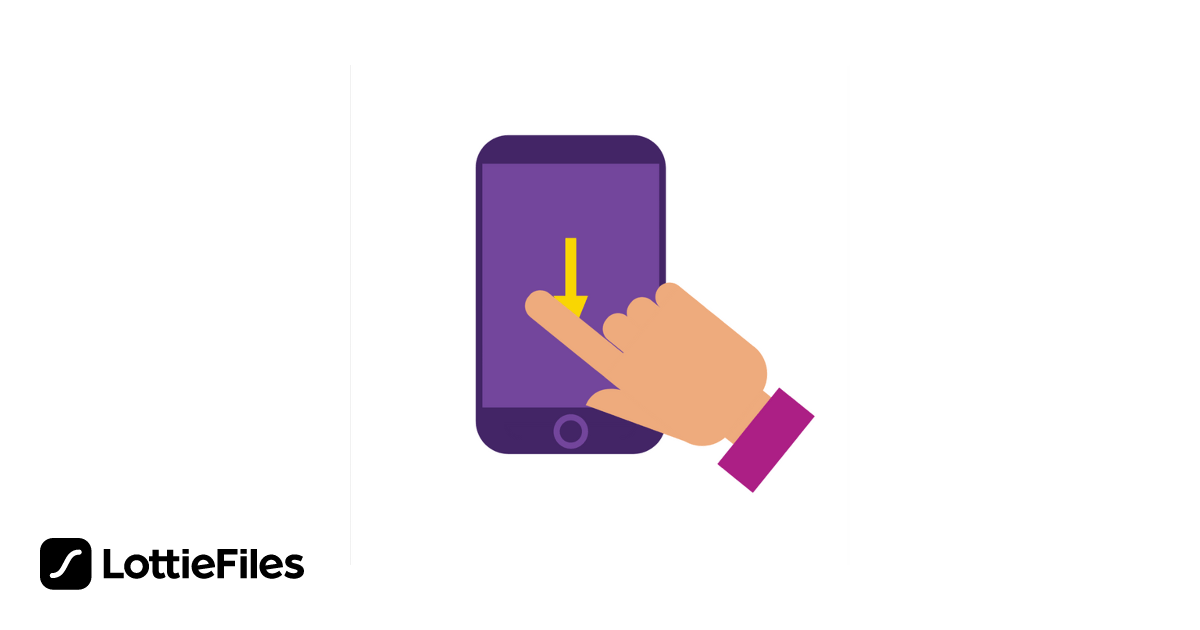 Free Touchscreen Gestures down Animation by Riyan Ardiansyah | LottieFiles