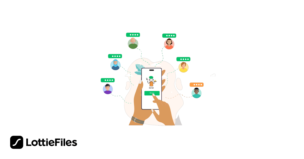 Free Fund transfer landing page Lottie JSON animation Animation by ...