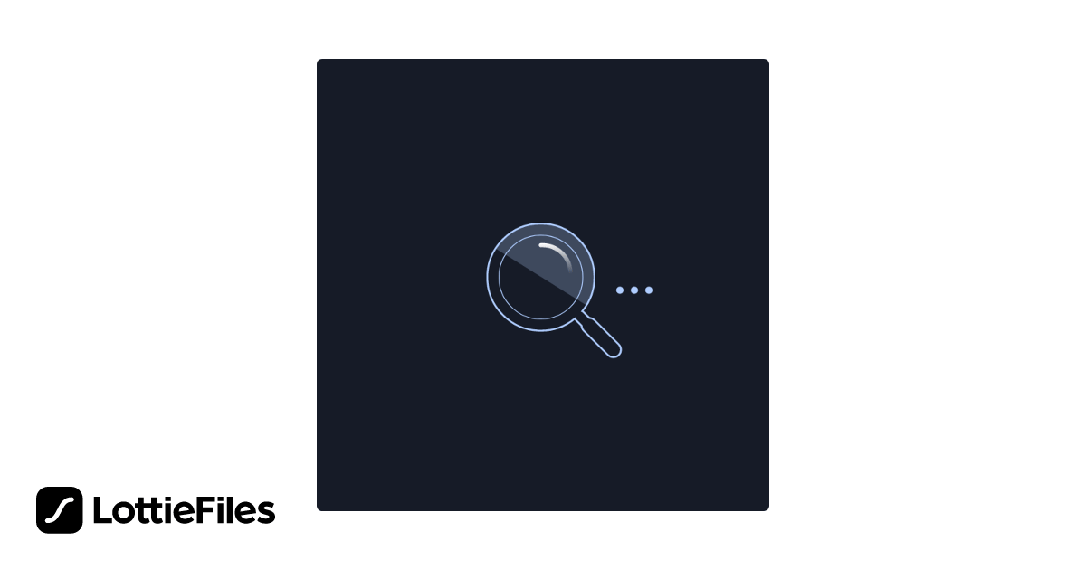 Free Searching Animation by BurtTru | LottieFiles