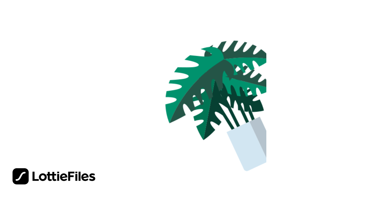 Free Plant Wave Animation by Chris Reynolds | LottieFiles