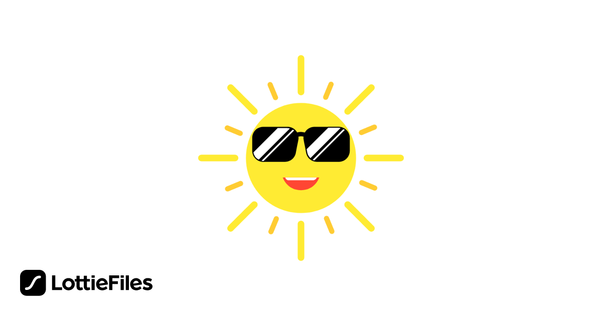 Free Simple Sun Animation Animation by Diky Wardhani | LottieFiles