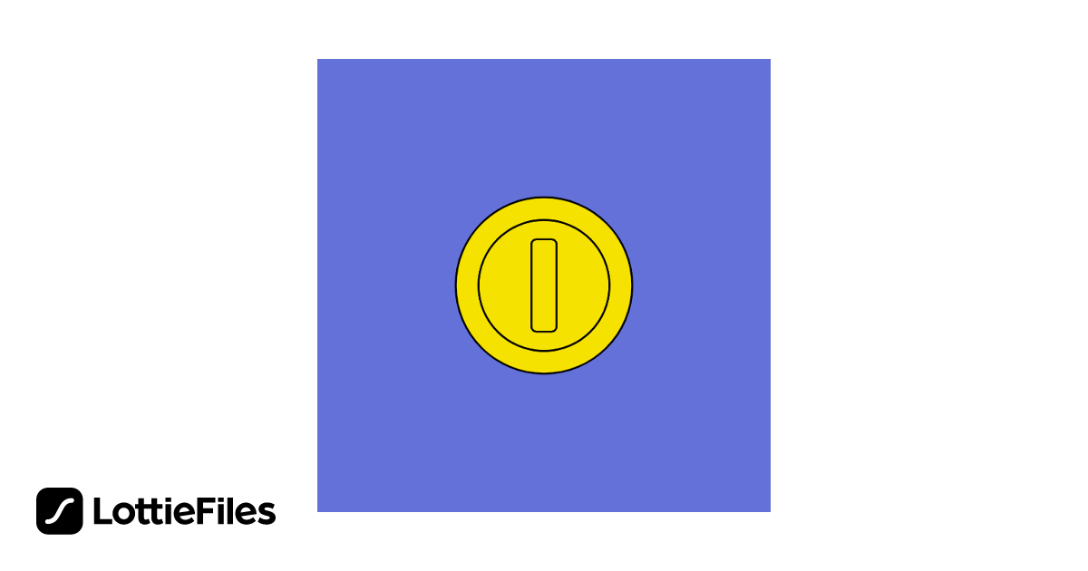 Spining & Looping 3D coin by delmarestudio - LottieFiles