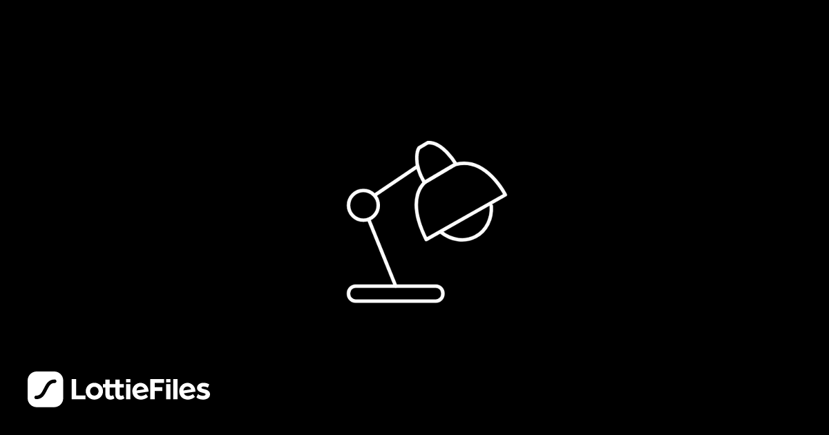 Free Lamp-Animation Animation by Mohit Saini | LottieFiles