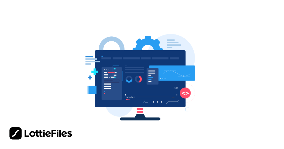 Free New app development on desktop Animation by Abdul Latif | LottieFiles