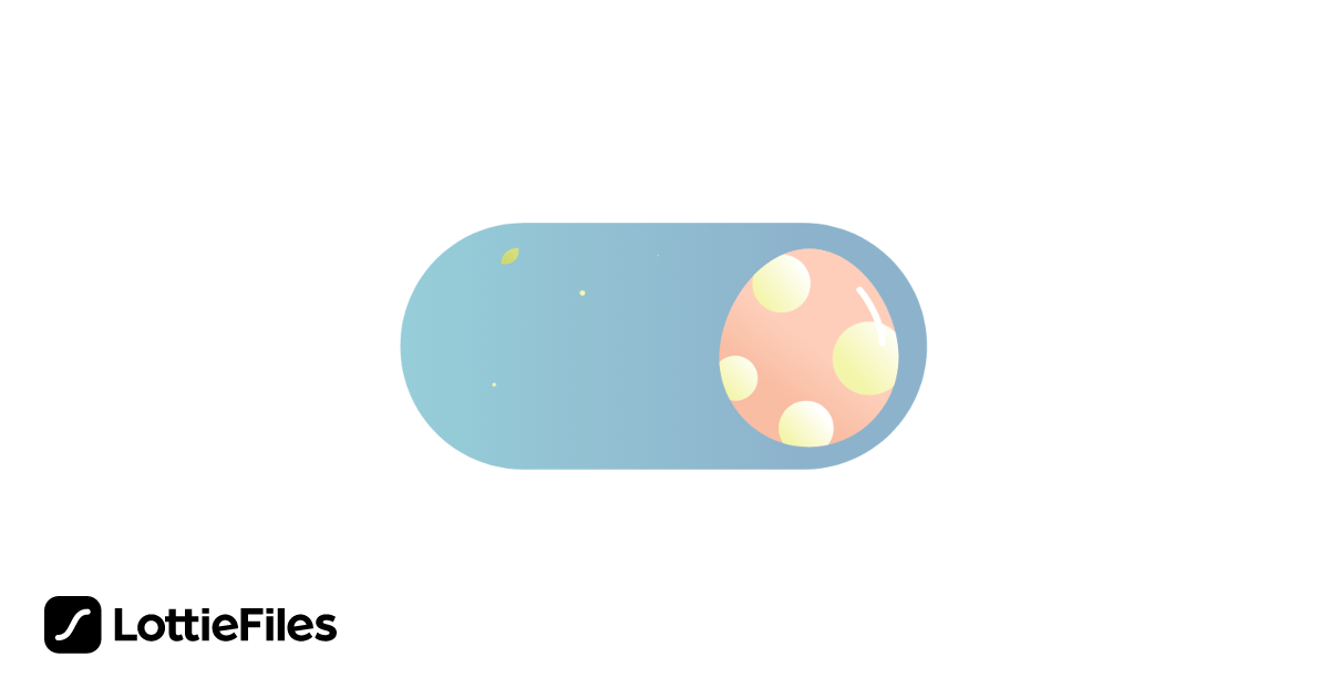 Free Easter Egg Toggle Animation by LottieFiles | LottieFiles