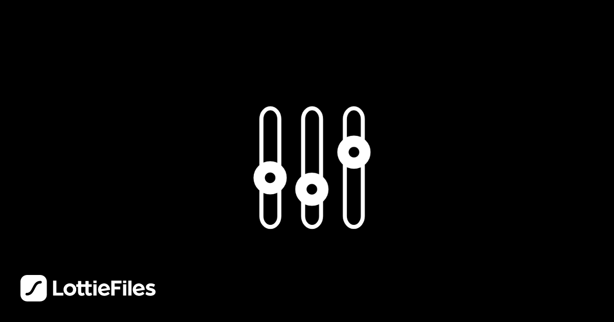 Free Filters-Animated-Icon Animation by Mohit Saini | LottieFiles