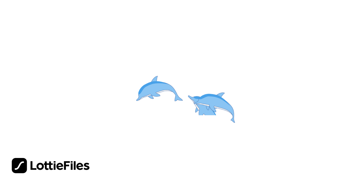 Free Dolphin Jumping Animation by lah loe | LottieFiles