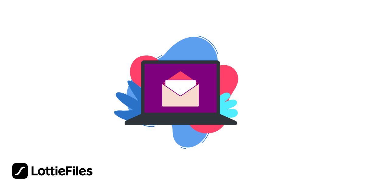 Free email blue Animation by Chris | LottieFiles