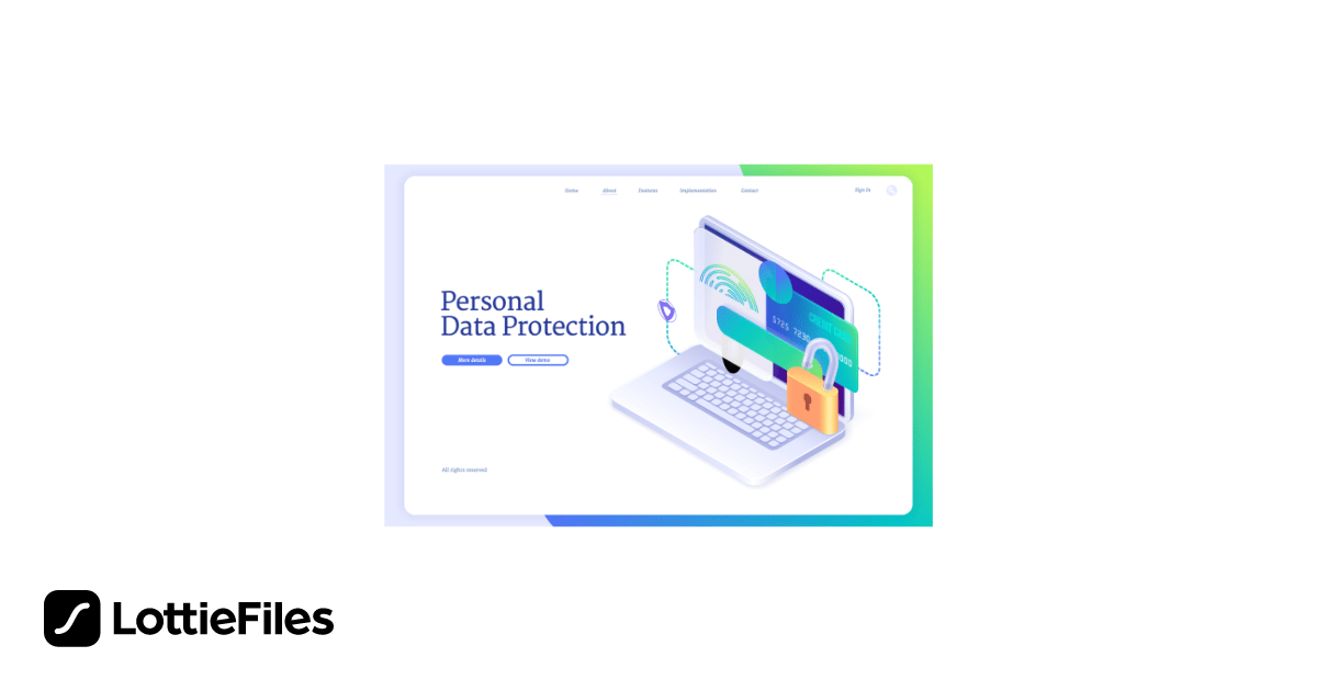 Free Online Security Animation by Cape Code | LottieFiles