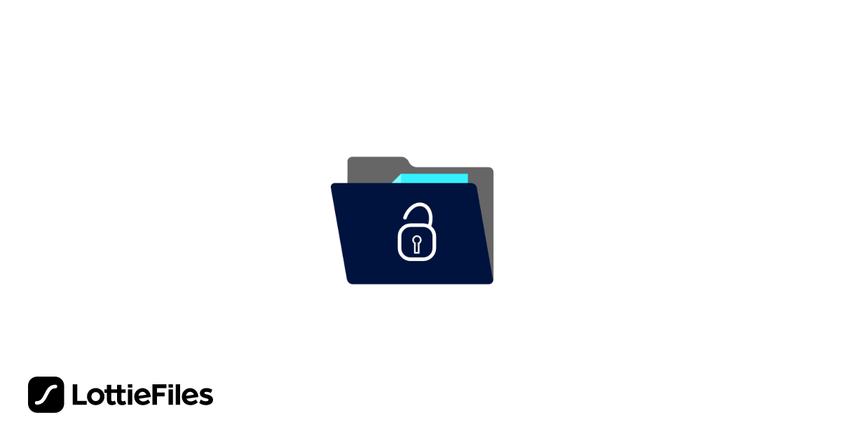 Free Folder Lock Animation by Prasanna Raghavan | LottieFiles