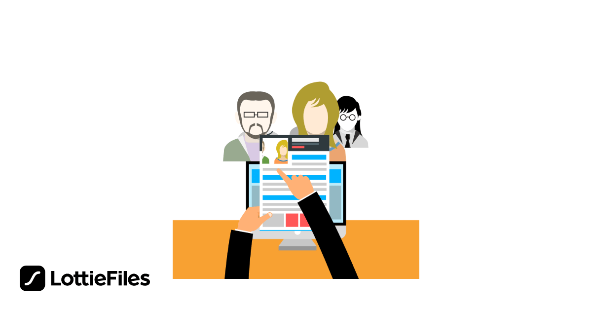 Free Recruitment Animation by Ritesh Yadav | LottieFiles