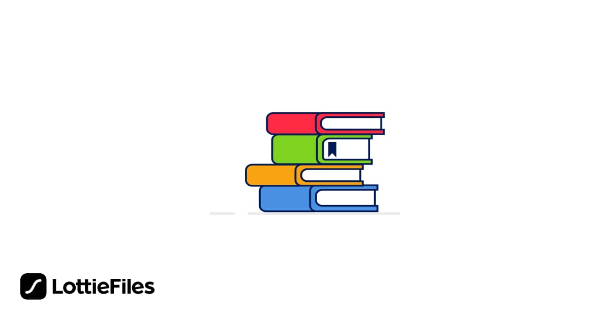Free Books Animation by Prashant Vishwakarma | LottieFiles