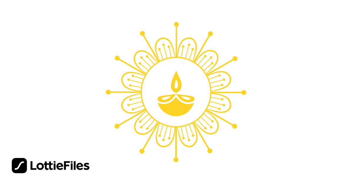 Free Diya yellow Animation by Surender Sharma | LottieFiles