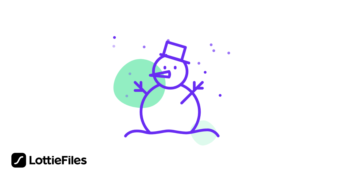 Free Snowman Animation by Hasan Ar | LottieFiles