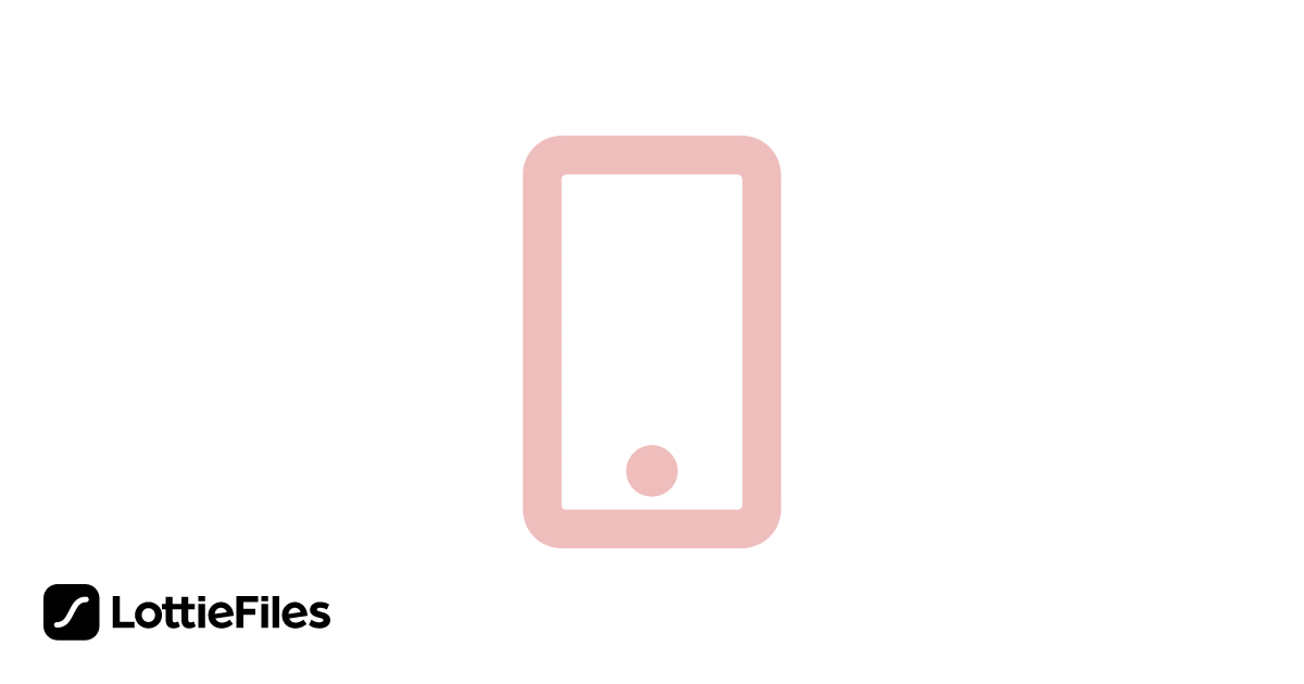 Free Phone Animation By Iva Sutlovic Lottiefiles