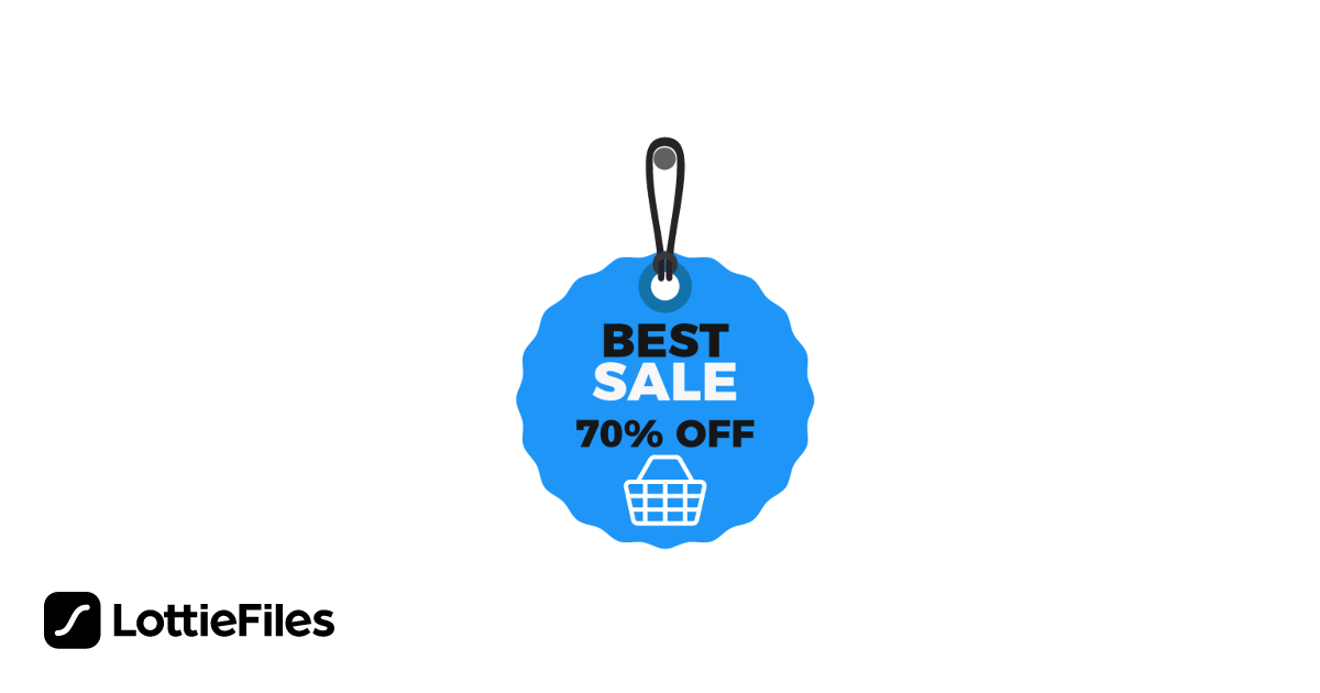 Free Sell Tag Animation Animation by S M Ringku | LottieFiles