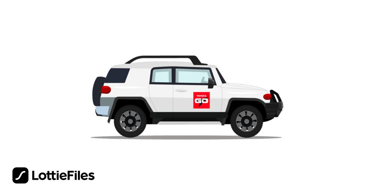 Free Toyota suv 4 Animation by Cristian Ramón | LottieFiles