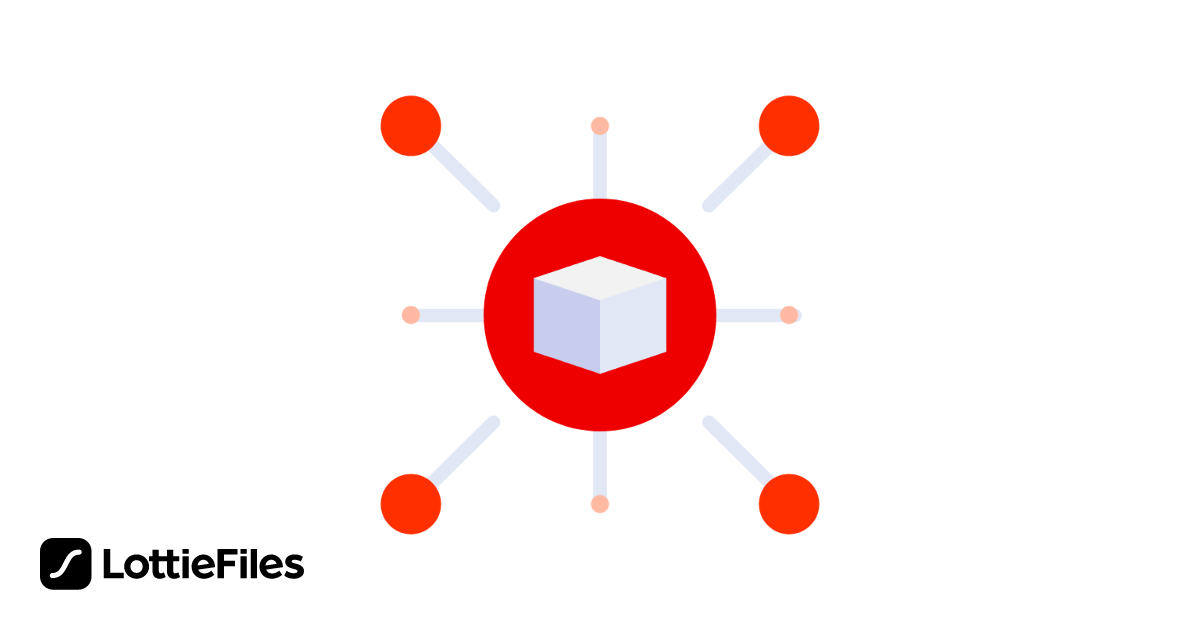 Free Digital networking Red theme Animation by Update the World ...