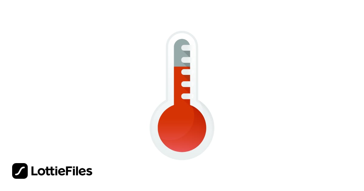 Free Thermometer temperature Animation by MD Abdur Rahim | LottieFiles