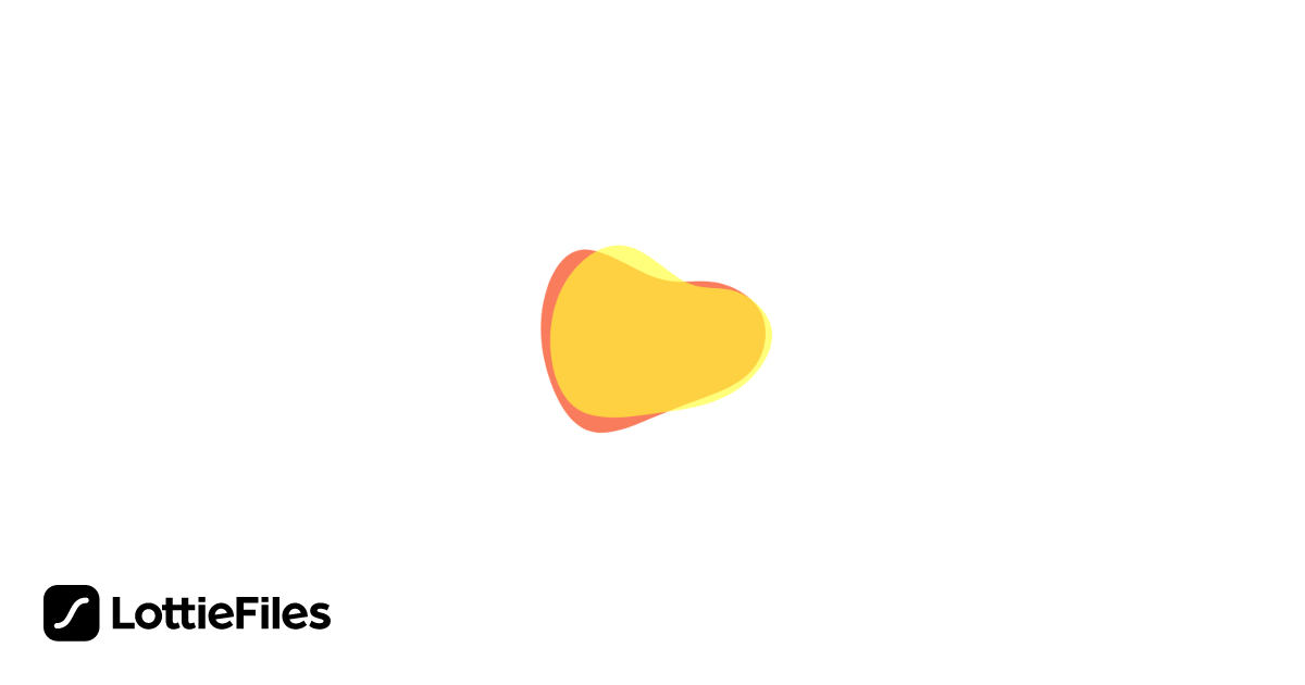 Free moving blob orange coral Animation by Ziska Thalhammer | LottieFiles