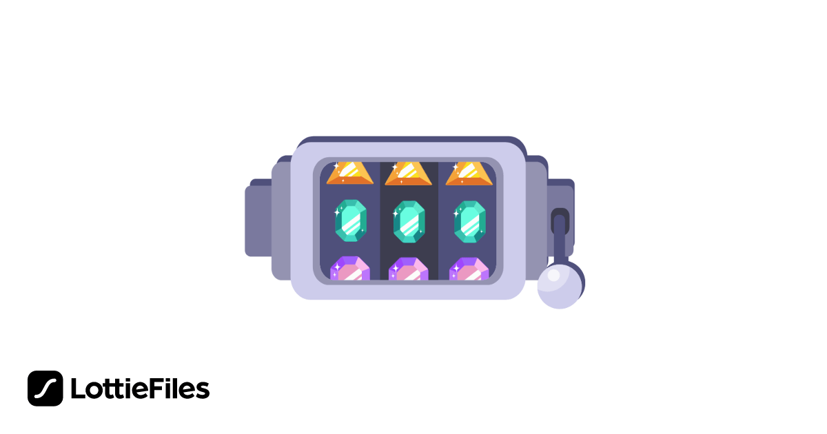 Free Slot machine animation Animation by Agnis Design | LottieFiles