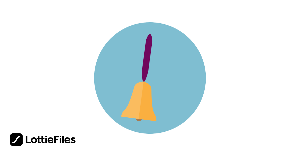 Free Bell ringing very quickly Animation by Sarker Hanif | LottieFiles