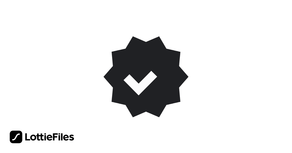 Free Verified Animation by Priyanshu Rijhwani | LottieFiles