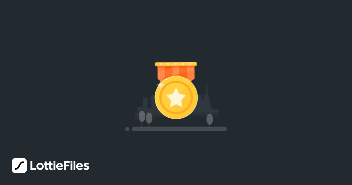 Free gold medal Animation by Saivin Cheung | LottieFiles