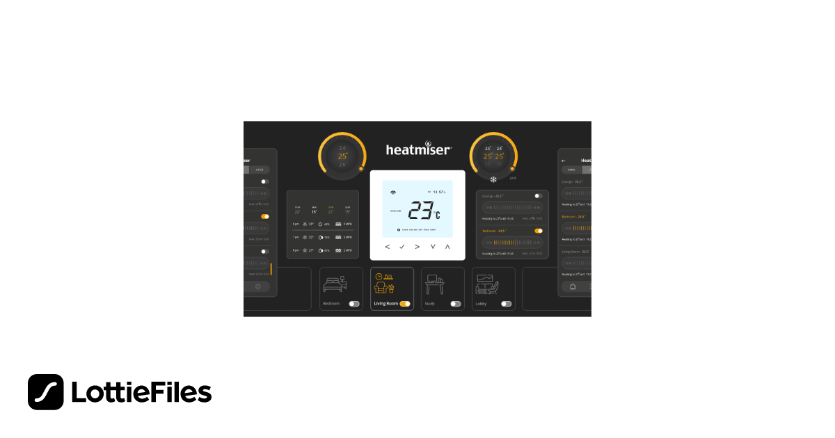 Free Heatmiser animation Animation by TechAhead | LottieFiles