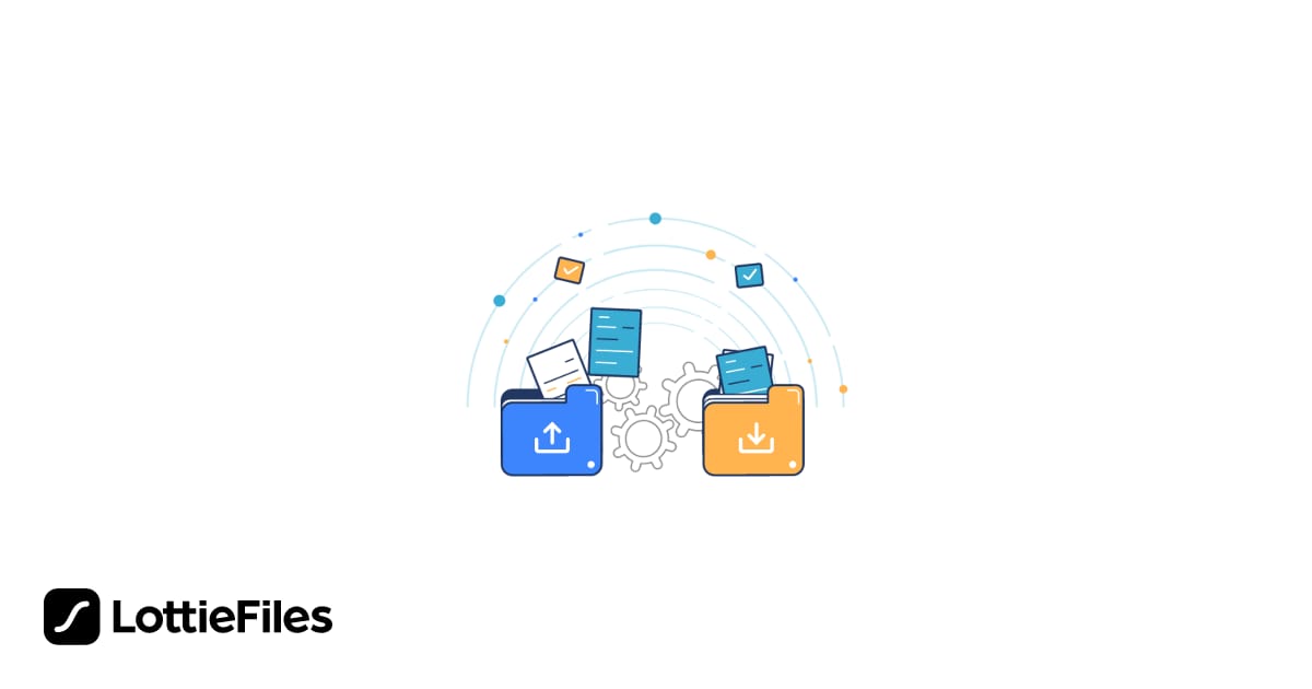 Free File transfer loop animation Animation by AnEmotion Studio ...